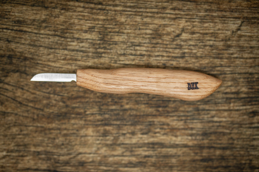 Curvy Handle Carving Knife – Deep Holler Knives