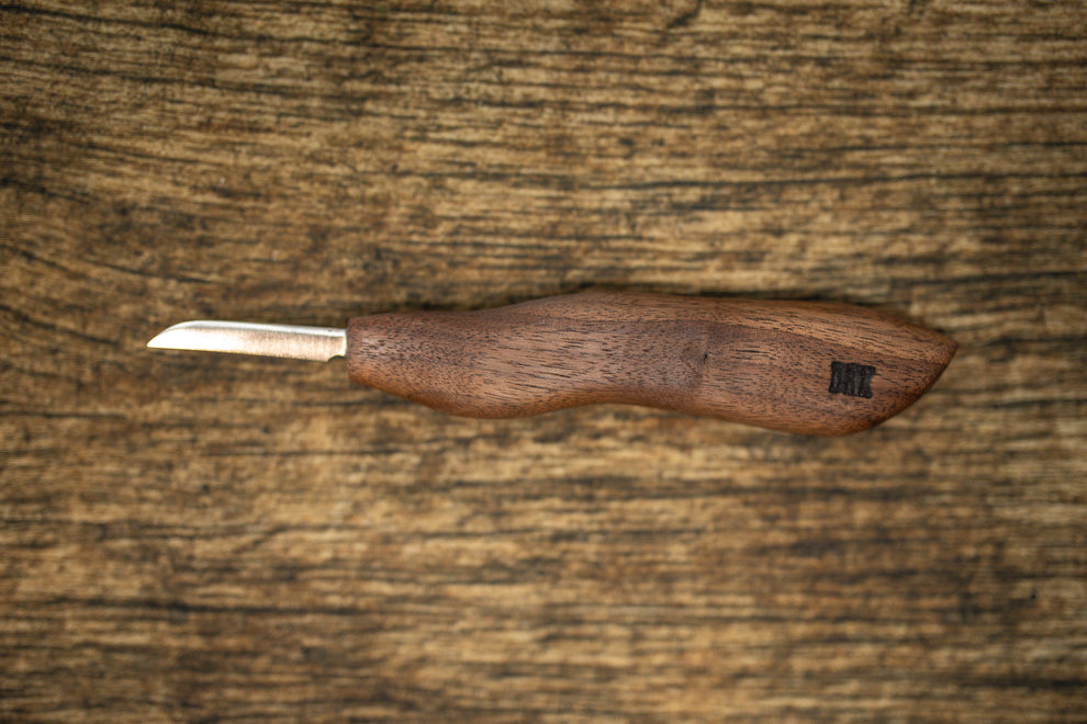 Curvy Handle Carving Knife – Deep Holler Knives